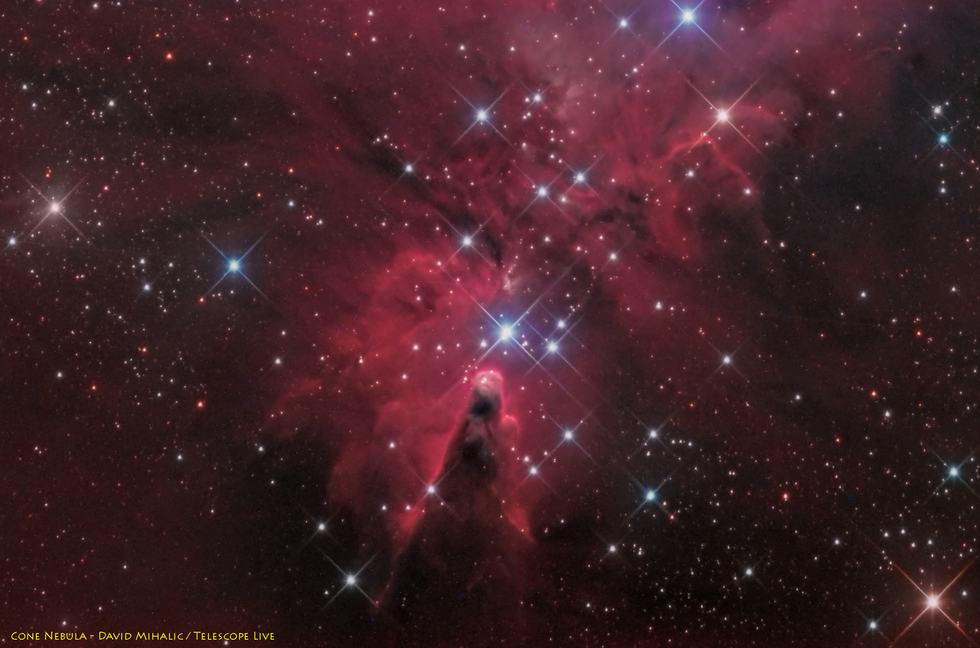 Cone Nebula | Telescope Live